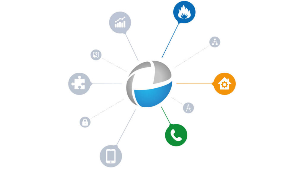 WinGuard Gebäude­­management­­system. Herstellerunabhängig.